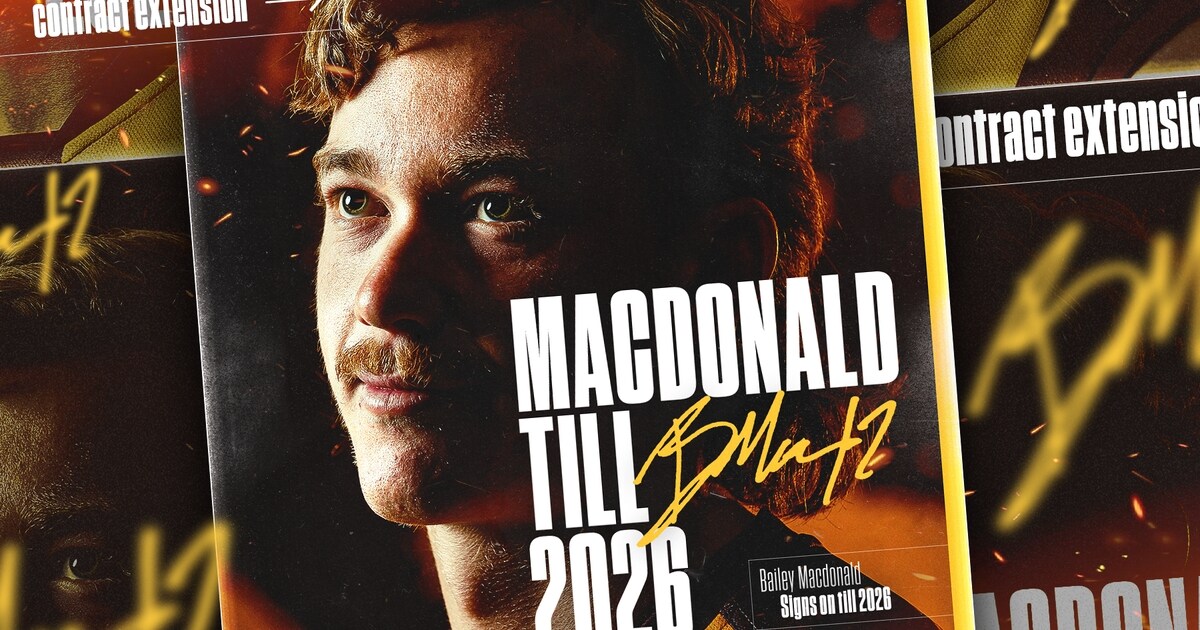 Macdonald puts pen to paper