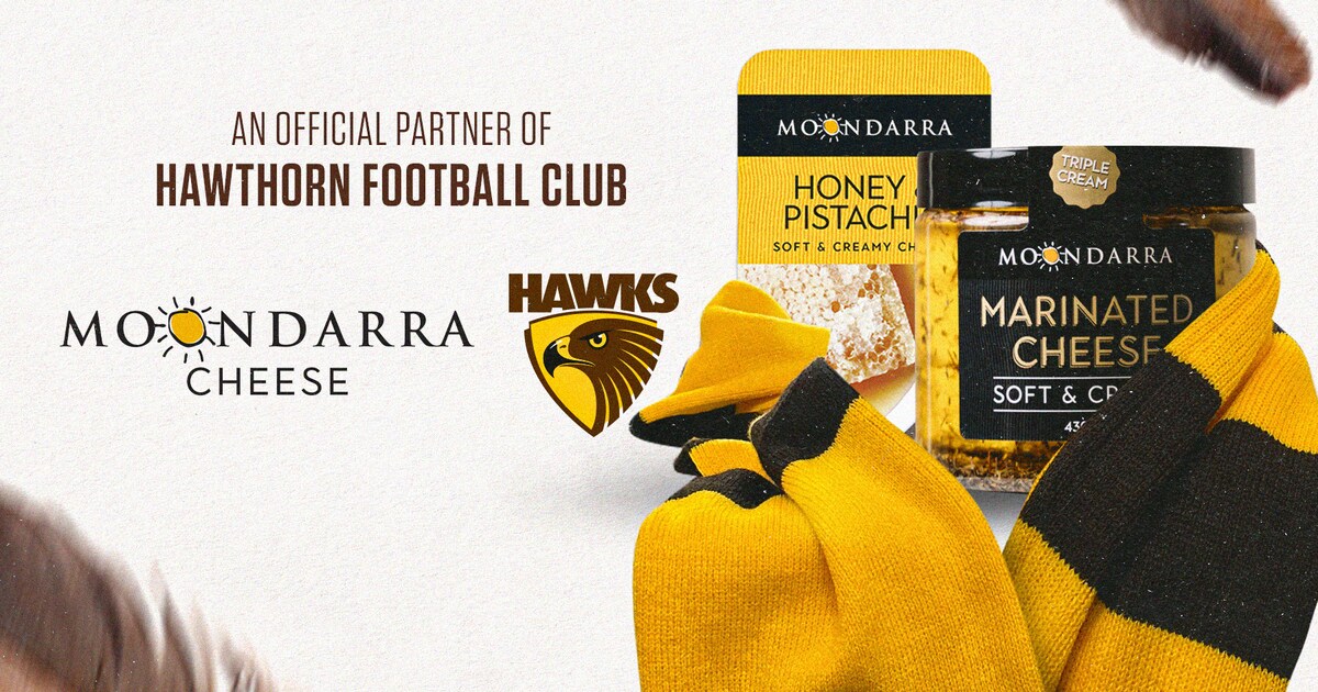 Hawthorn secures delicious partnership with Moondarra Cheese