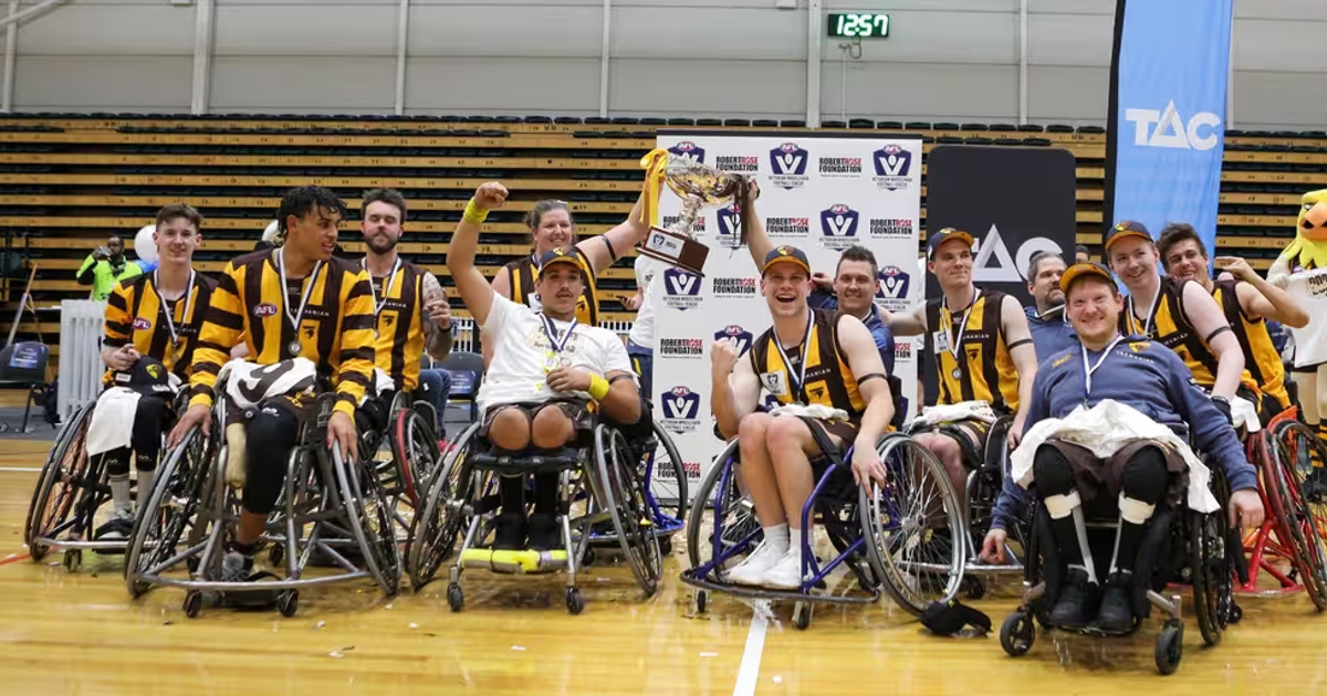 Hawthorn's Wheelchair AFL squad and fixture released