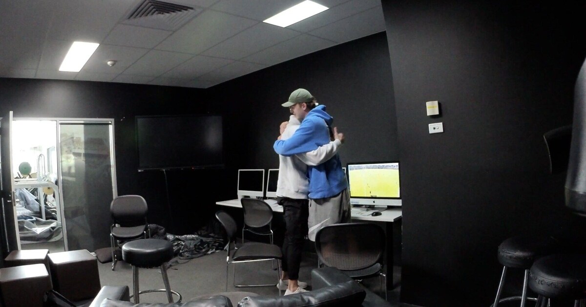 The moment Calsher Dear was told he'd be debuting