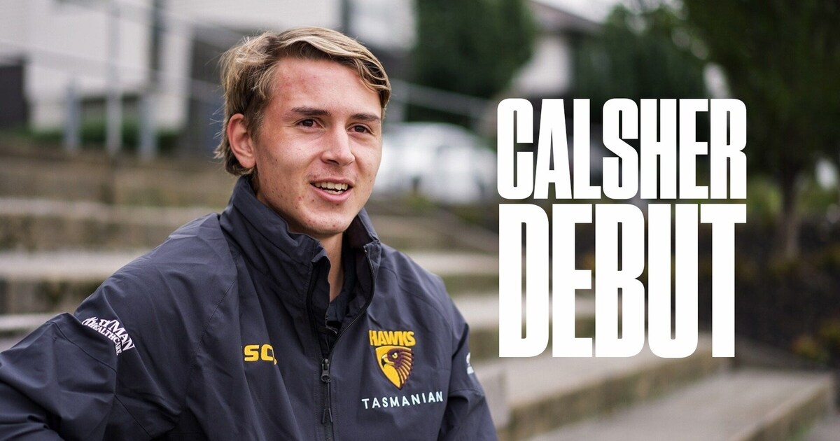 Calsher Dear speaks ahead of his AFL debut