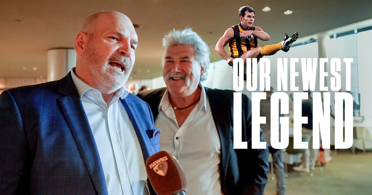 Dunstall on his elevation to AFL Legend status