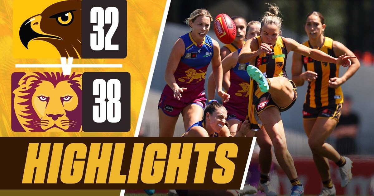 Highlights: Hawthorn v Brisbane