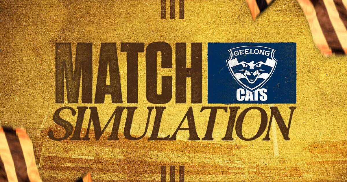 Hawks head to the Cattery as match simulation confirmed