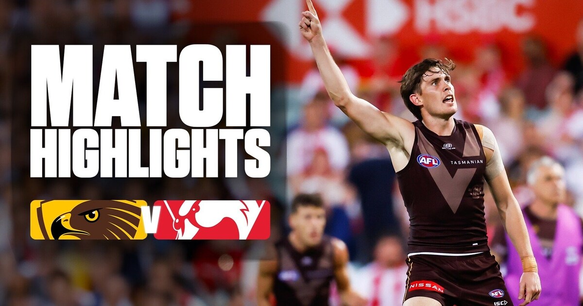 Highlights: Hawthorn v Swans