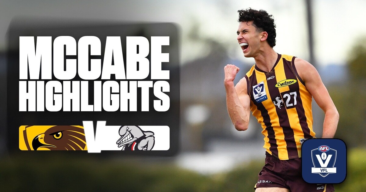 VFL Showreel, R11: William McCabe highlights